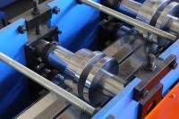 China Colored Steel Door Frame Roll Forming Machine 15-20m/min 18 Months Warranty for sale