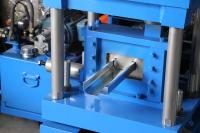 China Colored Steel Door Frame Roll Forming Machine 15-20m/min 18 Months Warranty for sale