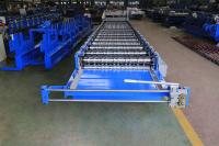 China Metal Glazed Roof Tile Roll Forming Machine With High Production Speed for sale