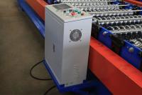 China High Efficiency Corrugated Roof Roll Forming Machine With Cr12Mov Cutter for sale
