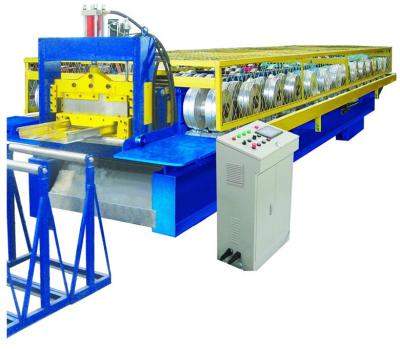China Auto Operation Standing Seam Metal Roof Machine 12-18m/Min CE SGS Approved for sale
