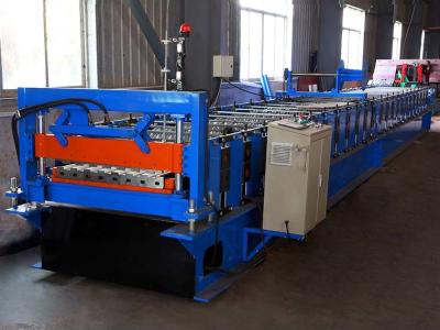 China Metal Rolling Shutter Door Machine 12-15m/Min , Door Frame Making Machine for sale