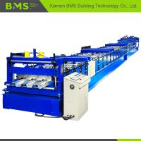 China Steel Floor Decking Forming Machine PLC Control System For Construction for sale