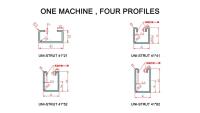 China Stable Running CU Purlin Roll Forming Machine For Solar Panel Making Industry for sale