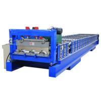 China Steel Structure Floor Deck Roll Forming Machine for Building Material 22 Stations for sale
