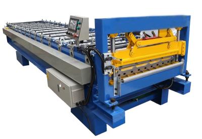 China Metal Sheet Roof Roll Forming Machine Corrugated Roll Former Fully Automatic for sale
