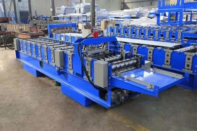 China Stable Running Steel Bar Truss Deck Roll Forming Machine H450beam Housing for sale