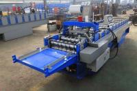 China Stable Running Steel Bar Truss Deck Roll Forming Machine H450beam Housing for sale