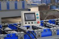 China Stable Running Steel Bar Truss Deck Roll Forming Machine H450beam Housing for sale
