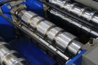China Stable Running Steel Bar Truss Deck Roll Forming Machine H450beam Housing for sale