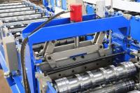 China Stable Running Steel Bar Truss Deck Roll Forming Machine H450beam Housing for sale