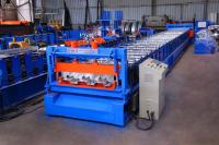 China Steel Floor Deck Plate Roll Forming Machine 12-15m/Min High Automation for sale