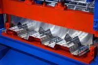 China Steel Floor Deck Plate Roll Forming Machine 12-15m/Min High Automation for sale