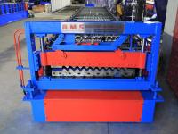 China Corrugated Roof Making Machine European Style , Corrugated Panel Roll Former for sale
