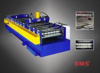 China Steel Bar Truss Plate Bottom Floor Deck Roll Forming Machine MA600A Type for sale