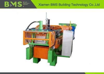 China Durable Steel Wall Cold Roll Forming Machine Cr 12Mov Cutting Blade Material for sale