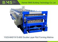 China High Speed PPGI Roll Forming Equipment Double Wall Panel Manufacturing for sale