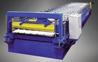 China MS27-200-1000 Type Wall Matal Panel Roll Forming Machine For 0.3~0.8mm Thickness for sale