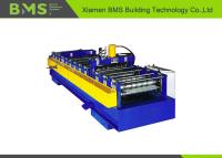China 600A Type Steel Bar Truss Plate Bottom Sheet Metal Roll Forming Machines With High Speed for sale