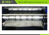 China 600A Type Steel Bar Truss Plate Bottom Sheet Metal Roll Forming Machines With High Speed for sale