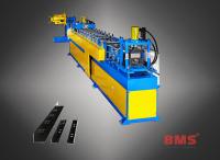 China Custom Metal Stud And Track Roll Forming Machine , L Trim Cold Roll Forming Machine for sale