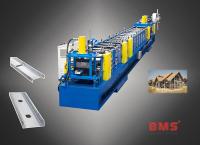 China Pre - Punching Interchangeable C Purlin Forming Machine For Light Steel Structure House for sale