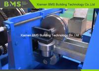China Servo Motor Drive Metal Stud And Track Roll Forming Machine To Storage Shelf Rack Column for sale