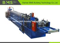 China SGS Gutter Roll Forming Machine For Poultry Feeding With Hydraulic Punching for sale