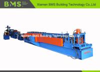 China 22 - Step PLC Control Steel C Purlin Roll Forming Machine With Full Auto Change Model 20m/min for sale