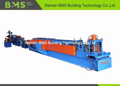 China 22 - Step PLC Control Steel C Purlin Roll Forming Machine With Full Auto Change Model 20m/min for sale
