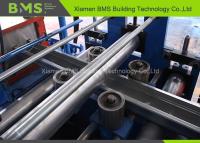 China 22 - Step PLC Control Steel C Purlin Roll Forming Machine With Full Auto Change Model 20m/min for sale