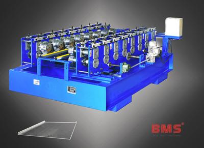 China Automatic Back Plate Roll Forming Machine 15KW Power For Shelves Equipment for sale