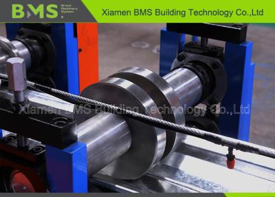 China PLC Roll Forming Machine Cold Rolled Sheet Shelf Heavy Column Machine for sale