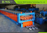 China Double Floor Deck Roll Forming Machine , Plate Roll Forming Equipment for sale