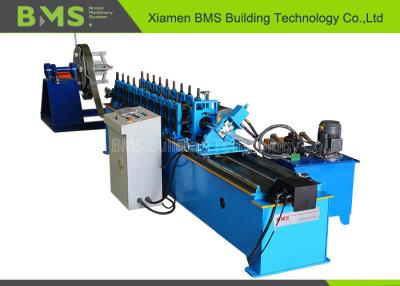 China 5.5KW C Purlin Steel Keel Metal Stud Making Machine With PLC For Construction for sale
