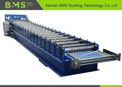 China Fast Speed Customize Metal Roofing Sheet Making Machine With Siemens PLC System for sale