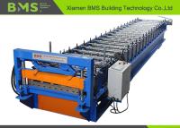 China Fast Speed Customize Metal Roofing Sheet Making Machine With Siemens PLC System for sale