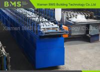 China Shelf Step Beam Racking Roll Forming Machine With Saw Cutting Use For Storage for sale