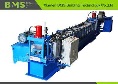China Customered Steel Upright Roll Forming Machine With Automatic Cutting System for sale