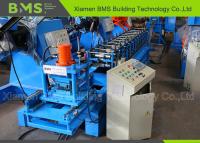China Shelf Support Pillar Steel Frame Roll Forming Machine For Supermarket Or Warehouse for sale