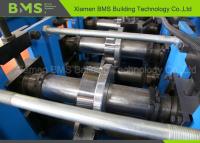 China Shelf Pillar Racking Roll Forming Machine With On Line Punching And PLC Control Cabinet for sale