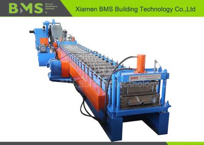 China Hydraulic Cutting Custom Roll Forming Machine For Soundproof Walls / Back Panel Metal Roof for sale