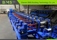 China Galvanized Steel Highway Guardrail Roll Forming Machine , Metal Forming Machinery for sale