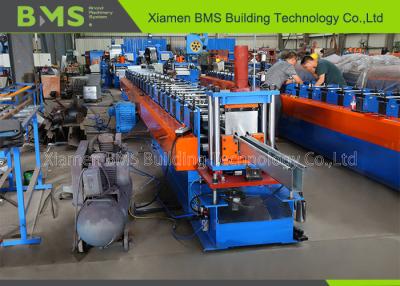 China Solar Supporting Bracket Roll Forming Machine PLC Control Gear Chain Drive for sale