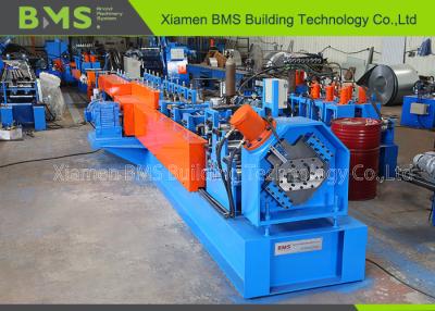 China BMS Embossing Full Automatic C Purlin Forming Machine With Punching Hole for sale