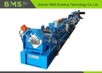 China Quick BMS Change Automatic Embossing C Channel Machine With Hydraulic System for sale