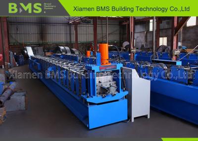 China Cr12 Blade Roofing Gutter Roll Forming Machine for sale