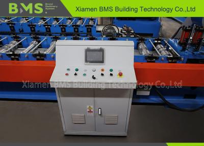 China ISO9001 Roll Forming Gutter Machine With PLC Control System for sale