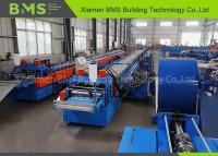 China ISO9001 Roll Forming Gutter Machine With PLC Control System for sale