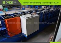 China PLC Control 1.2mm GI Metal Door Frame Making Machine for sale